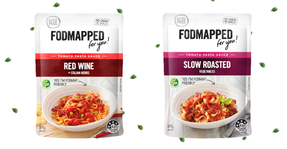 Low FODMAP Products | Delicious Pasta Sauces | Fodmapped - for you!